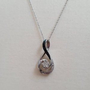 Zales | Jewelry | Zales White Gold And Diamond Pendant | Poshmark